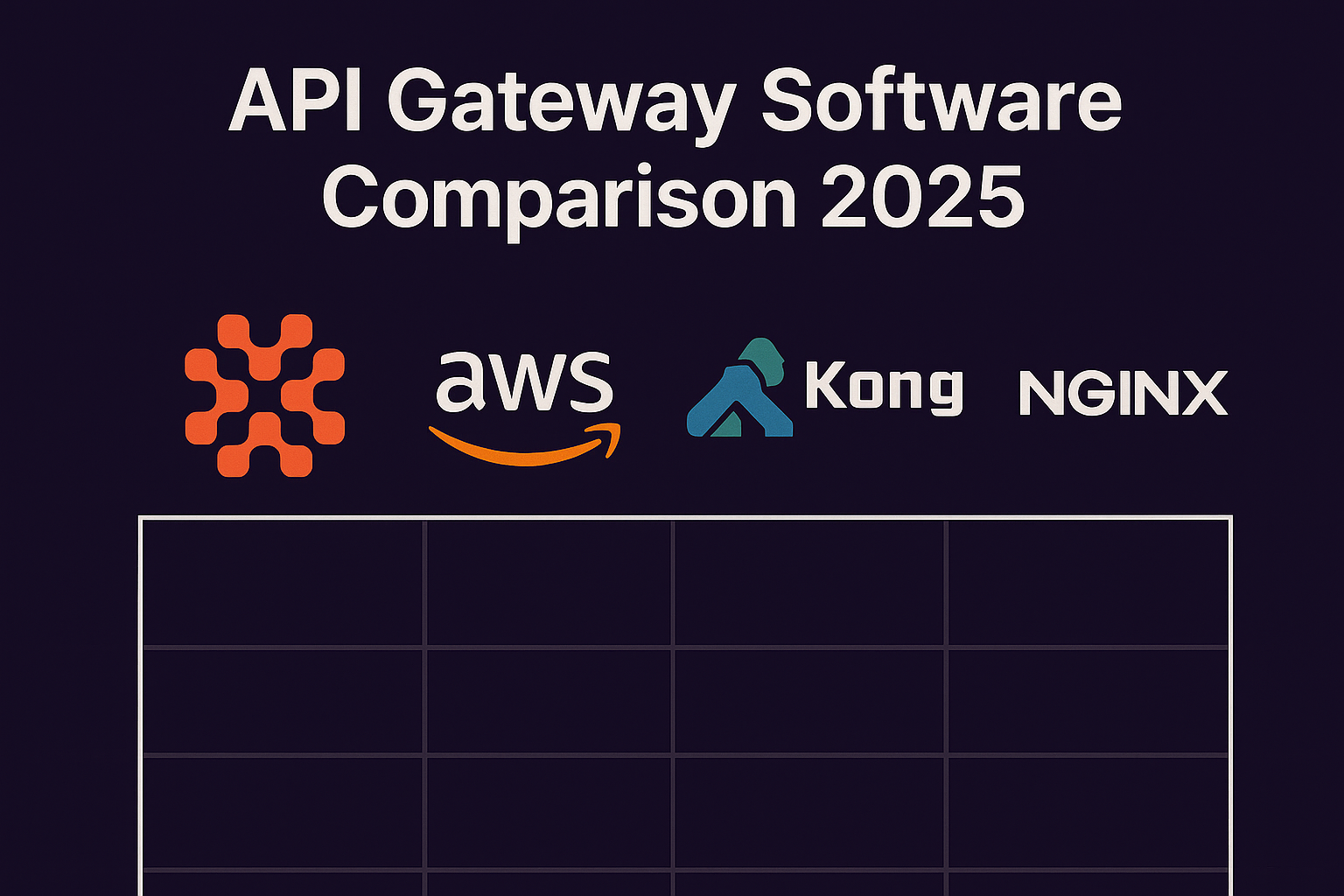 Api Gateway Software Comparison 2025 Serverless Api Gateway Vs Aws